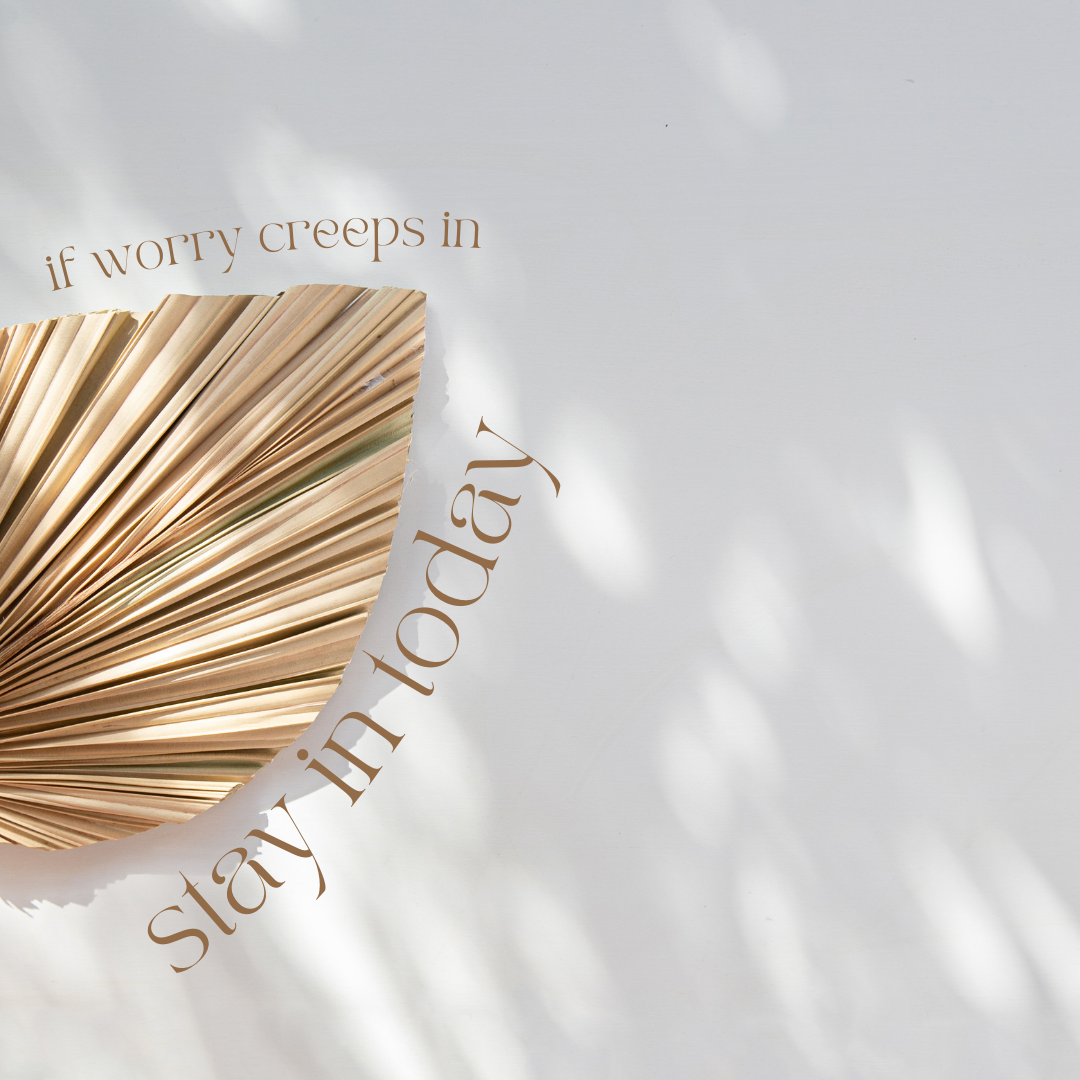 Want to stay out of worry, doubt and fear? – snicholsblog
