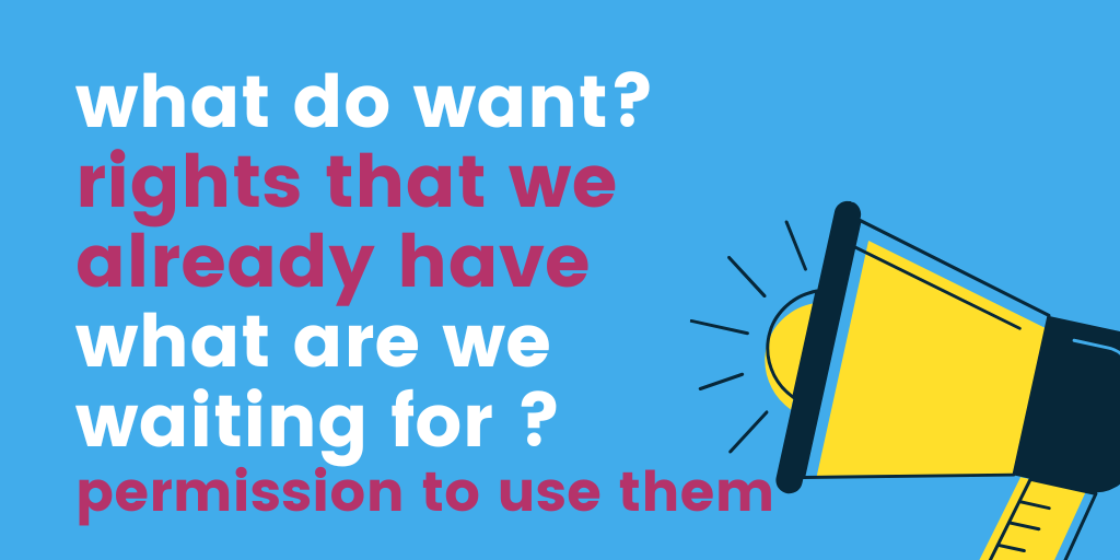 Stop Waiting for Permission to Use Your Power – snicholsblog